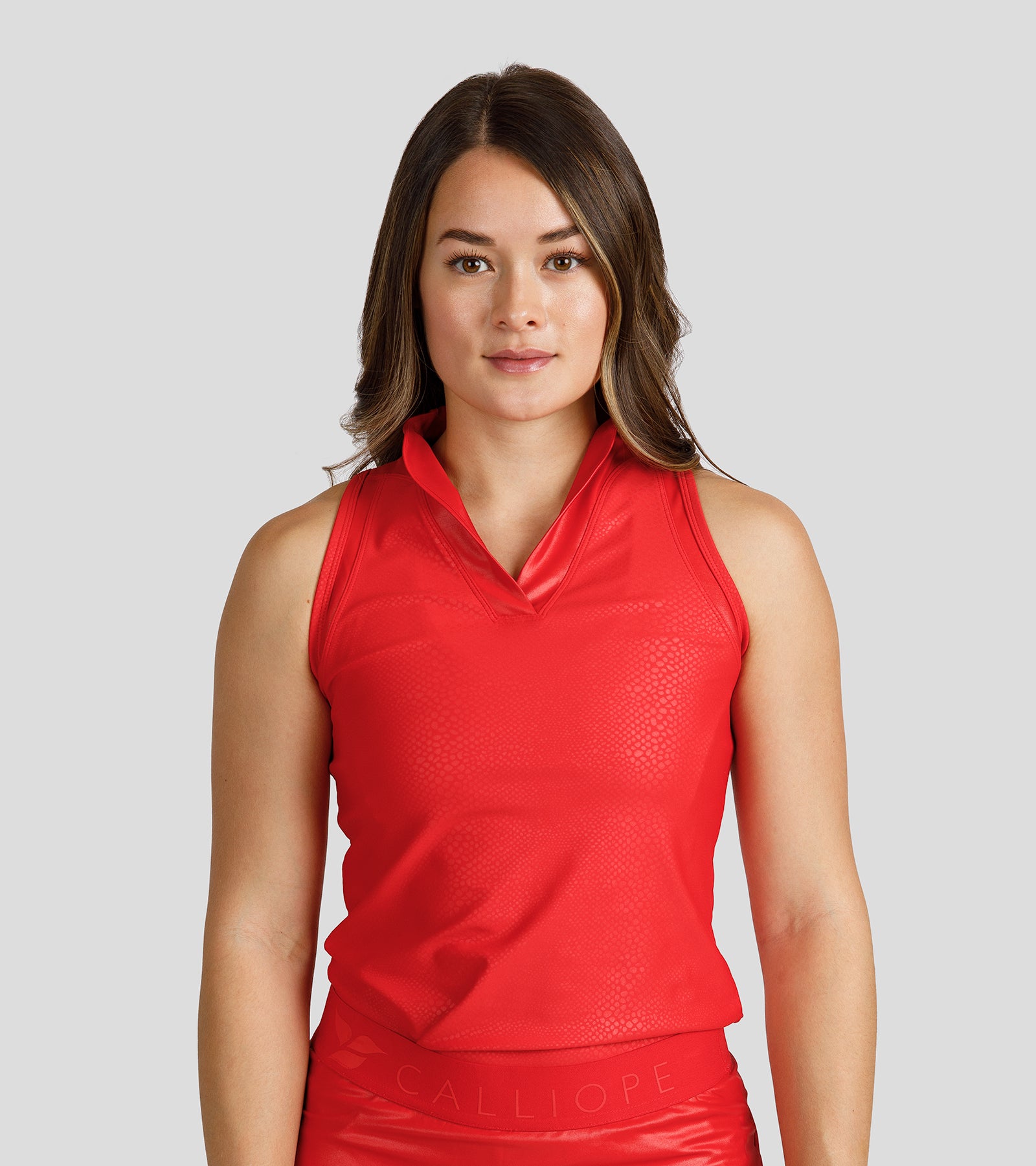 Lucky in "Leather" Polo – CALLIOPE GOLF